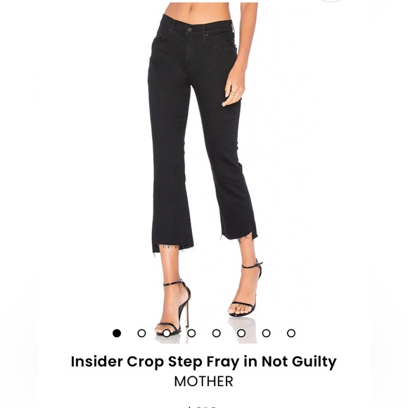 MOTHER | Jeans | Mother Insider Crop Step Fray In Not Guilty | Poshmark